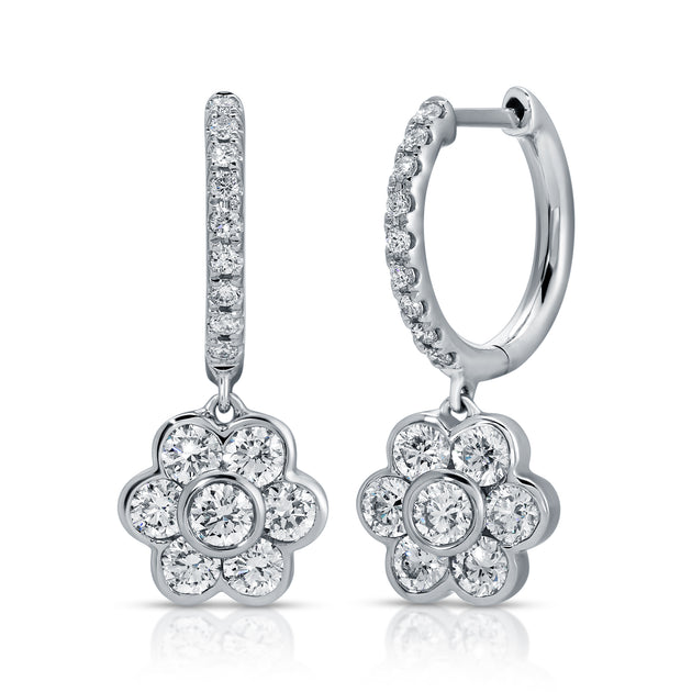 DIAMOND FLORA DROP HUGGIES – Anita Ko