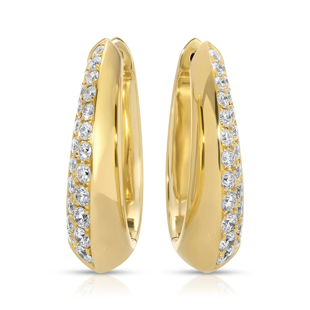 REVERSIBLE PAVE HOOPS – Anita Ko