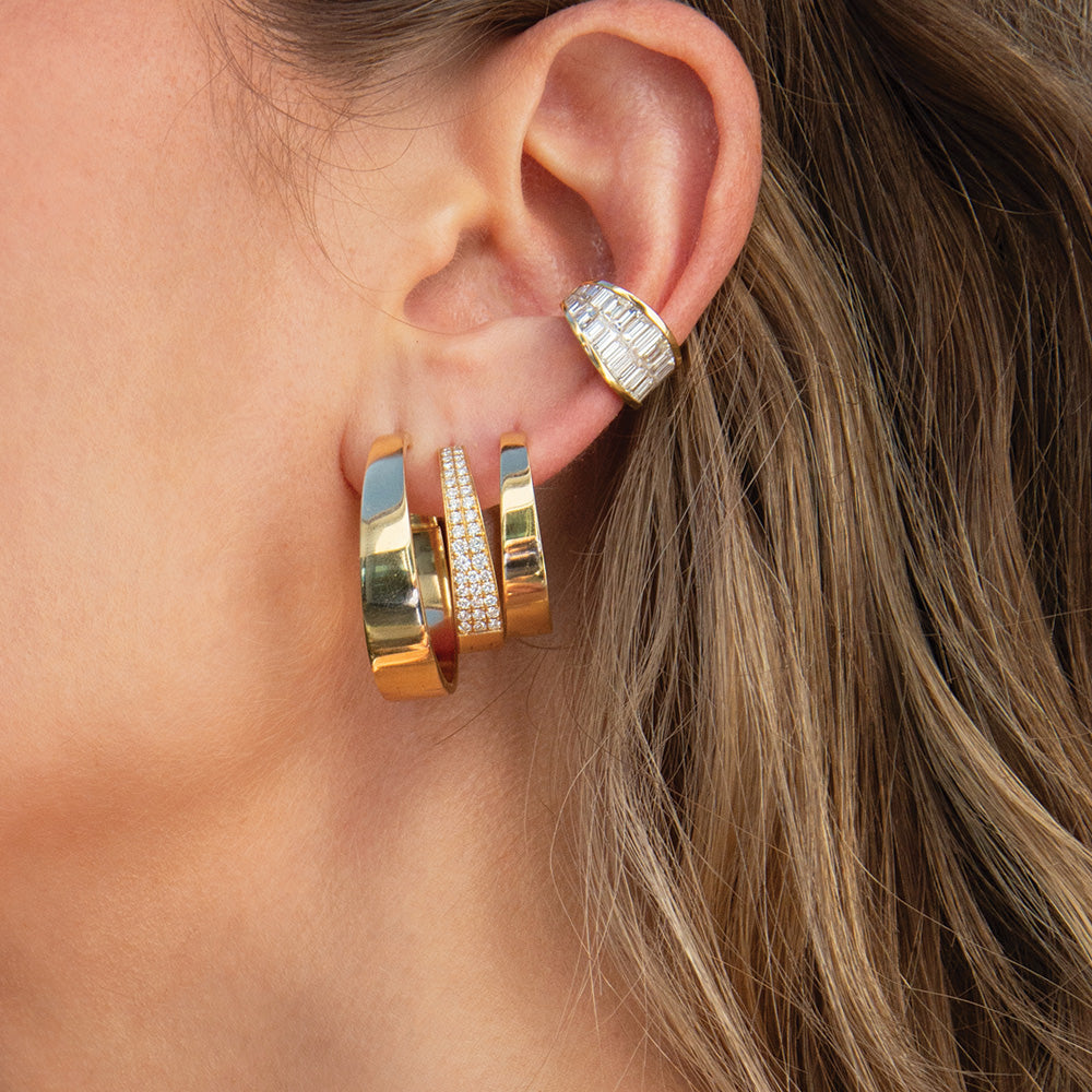 CLASSIC MEDIUM MERYL HOOPS – Anita Ko