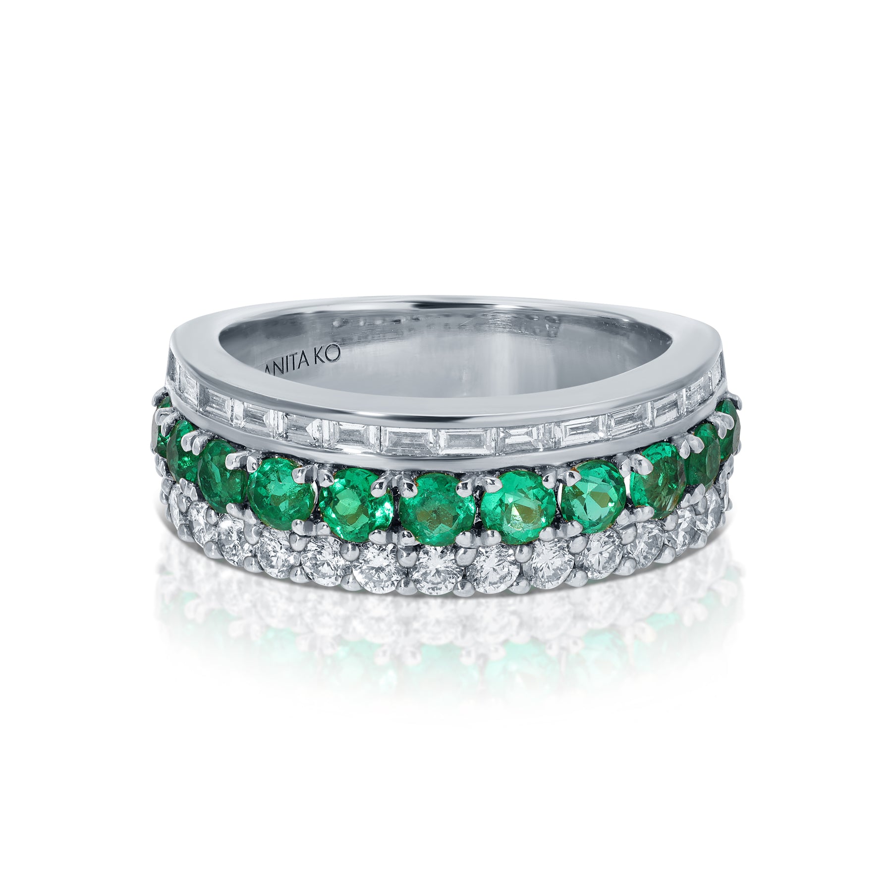 EMERALD LOLA RING – Anita Ko