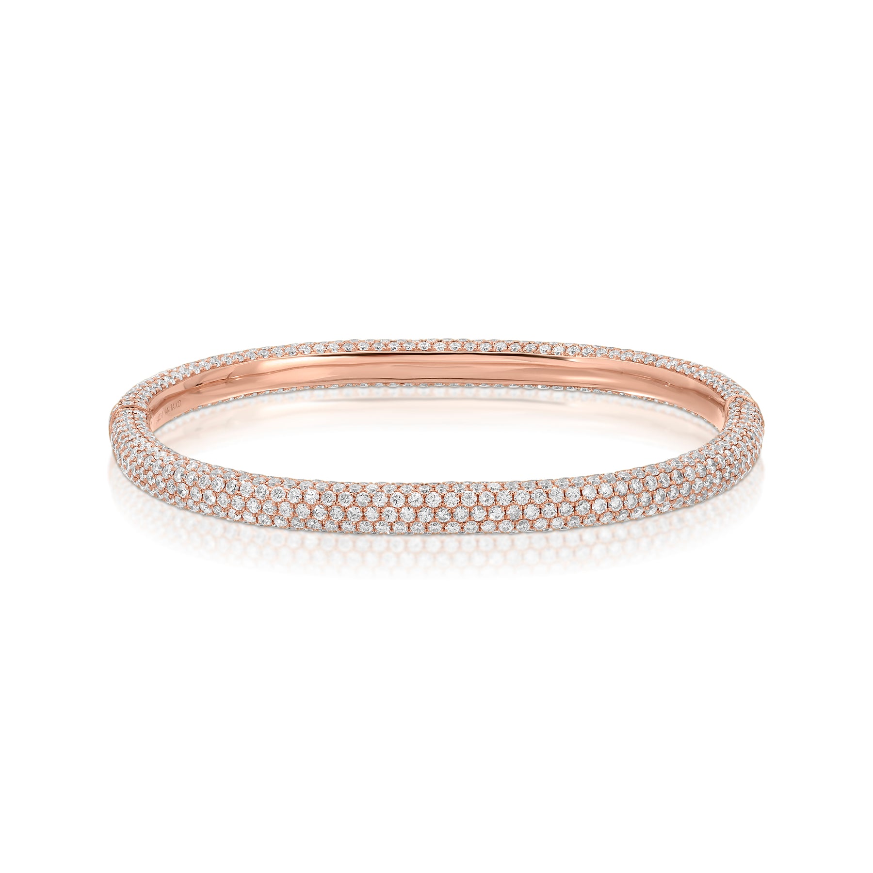 COSMO PAVE OVAL BANGLE – Anita Ko
