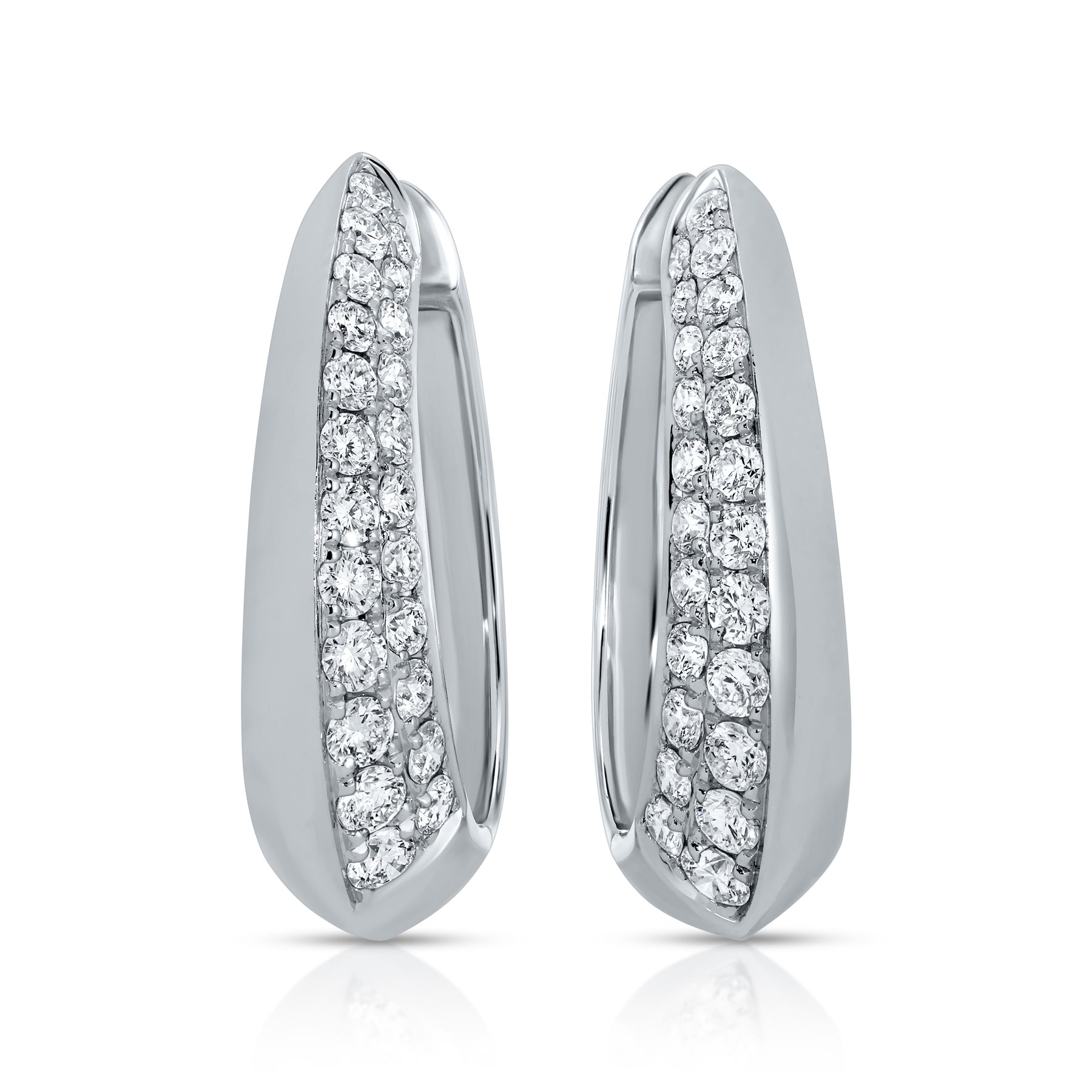 REVERSIBLE PAVE HOOPS – Anita Ko