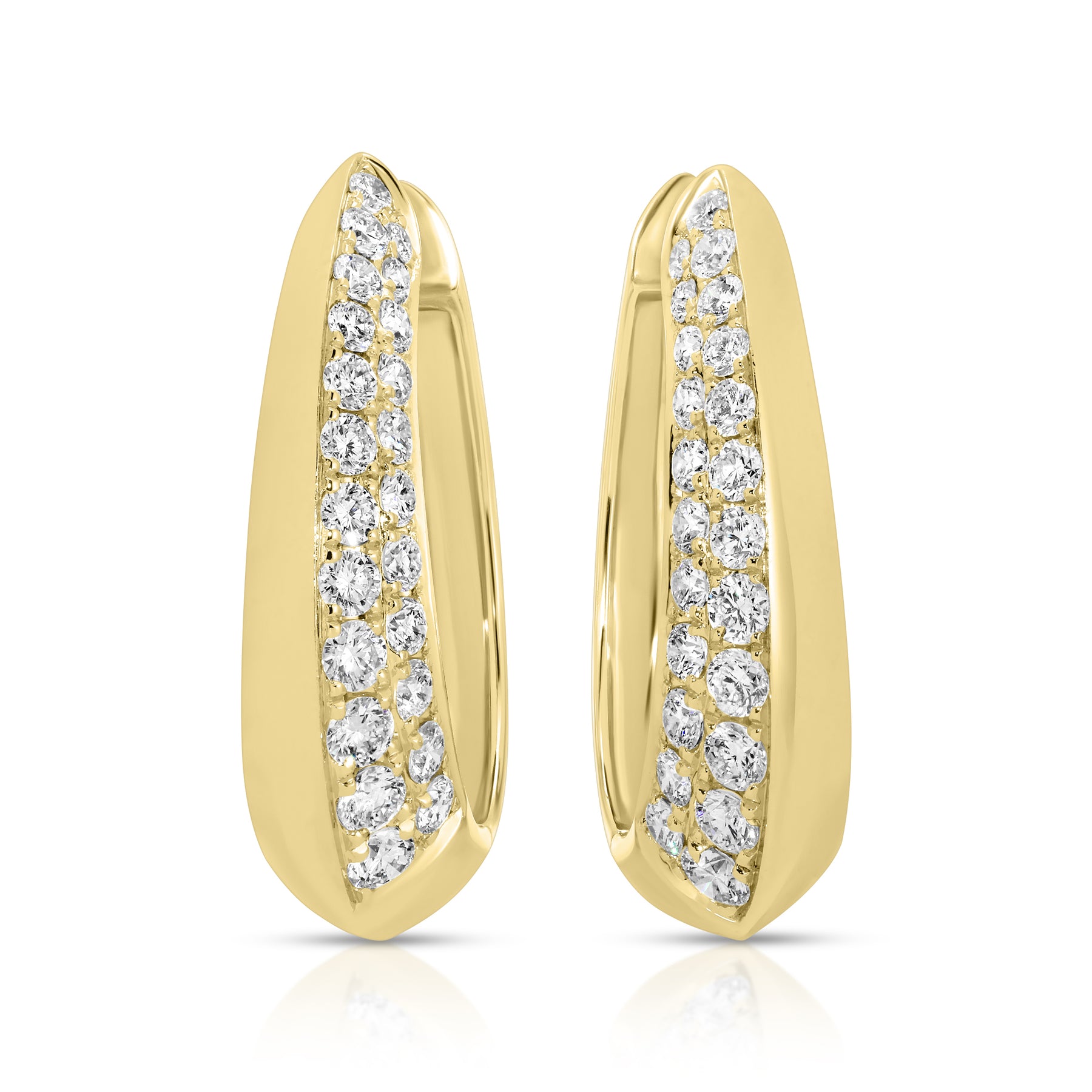 REVERSIBLE PAVE HOOPS – Anita Ko