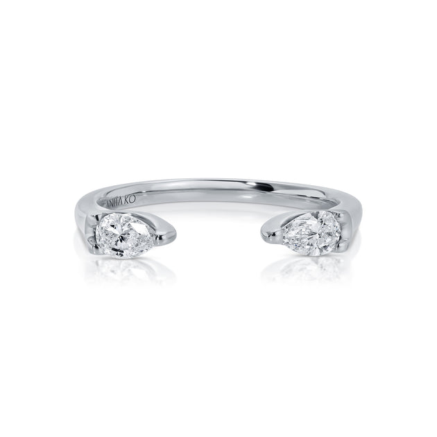 ORBIT PEAR DIAMOND RING – Anita Ko