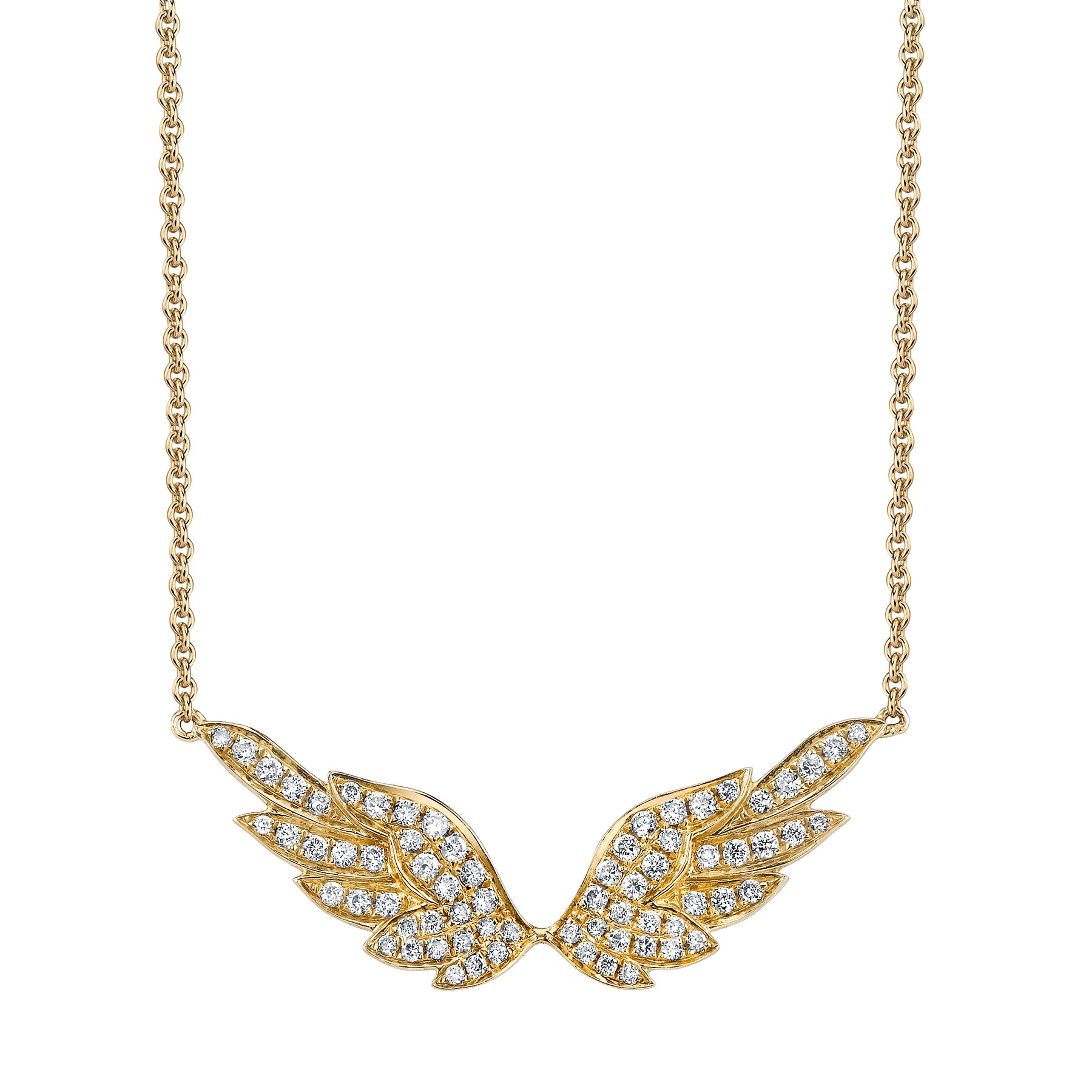 DIAMOND WING NECKLACE – Anita Ko