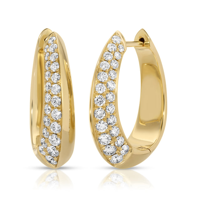 REVERSIBLE PAVE HOOPS – Anita Ko