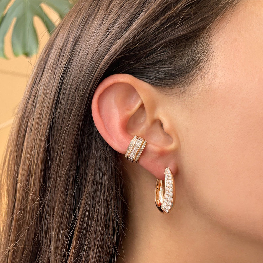 REVERSIBLE PAVE HOOPS – Anita Ko