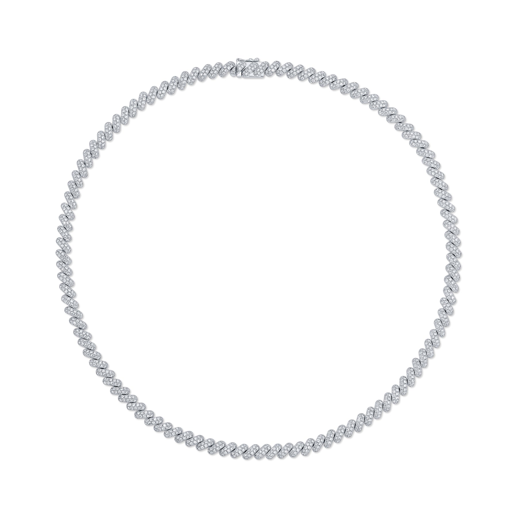 PAVE DIAMOND COIL CHOKER – Anita Ko