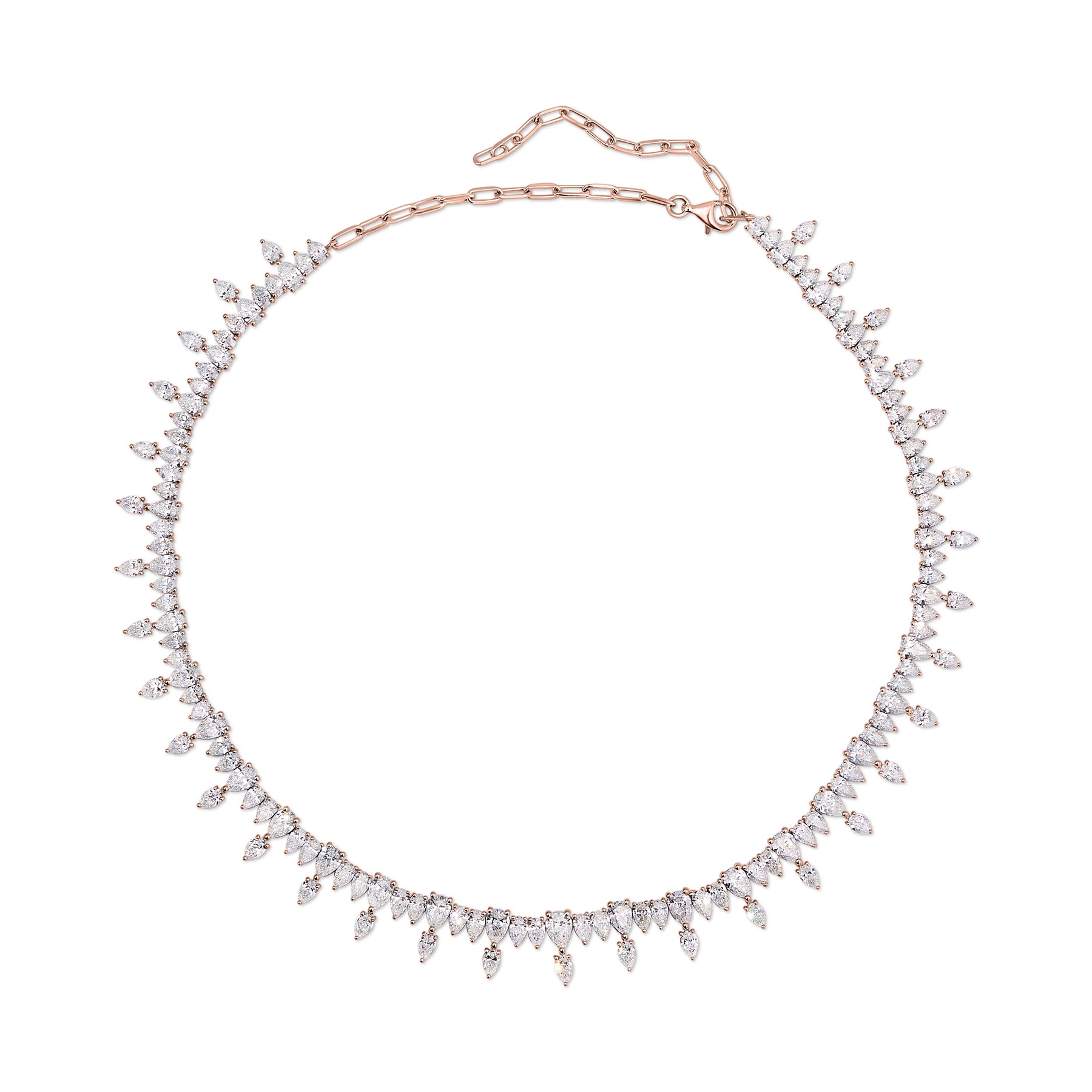 ATLAS PEAR DIAMOND CHOKER – Anita Ko