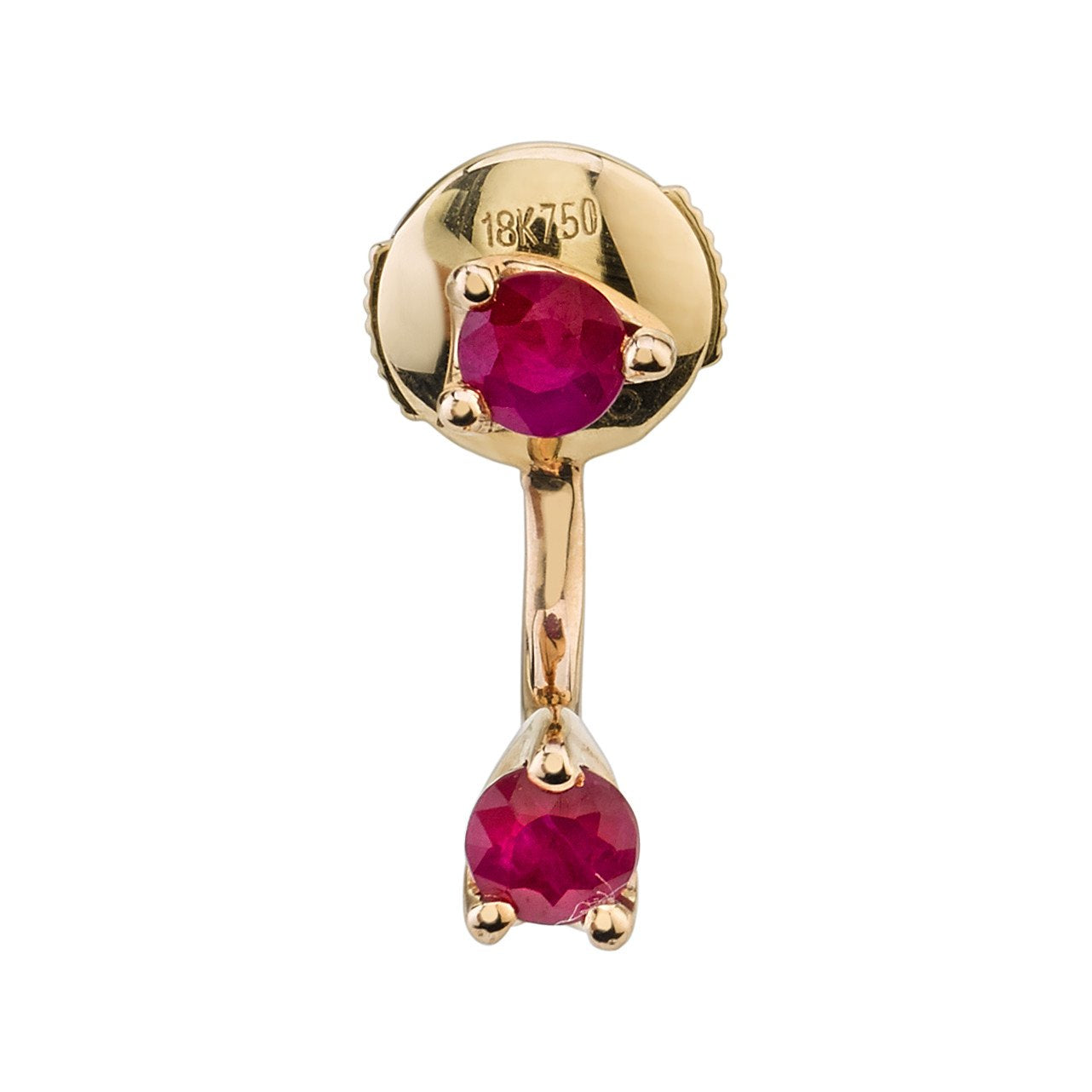 CLASSIC RUBY ORBIT EARRING – Anita Ko