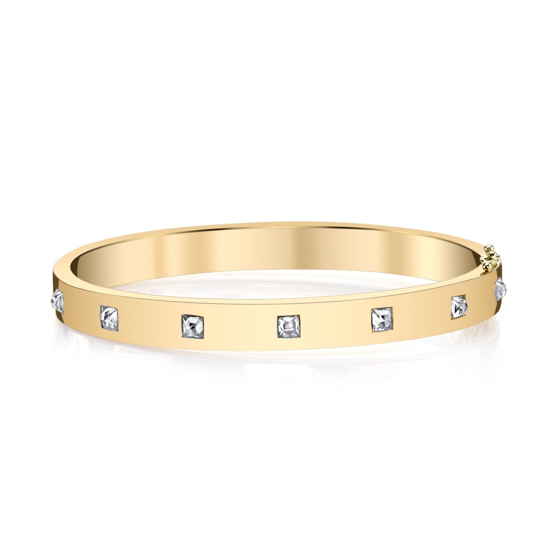 INVERTED DIAMOND PRINCESS CUT OVAL BRACELET – Anita Ko