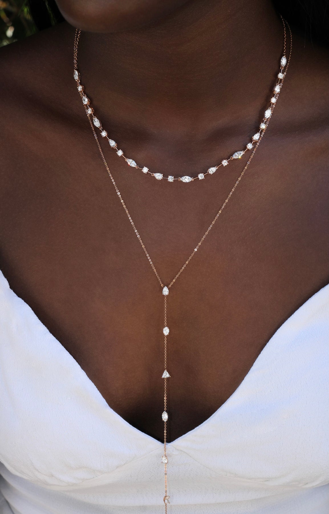 GEMMA DIAMOND NECKLACE – Anita Ko