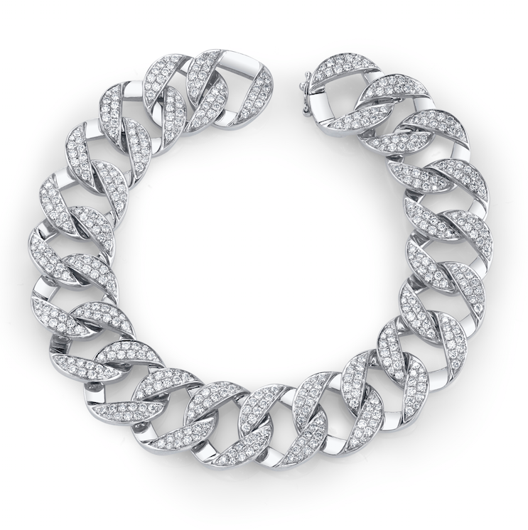 HEMINGWAY DIAMOND CHAIN LINK BRACELET – Anita Ko