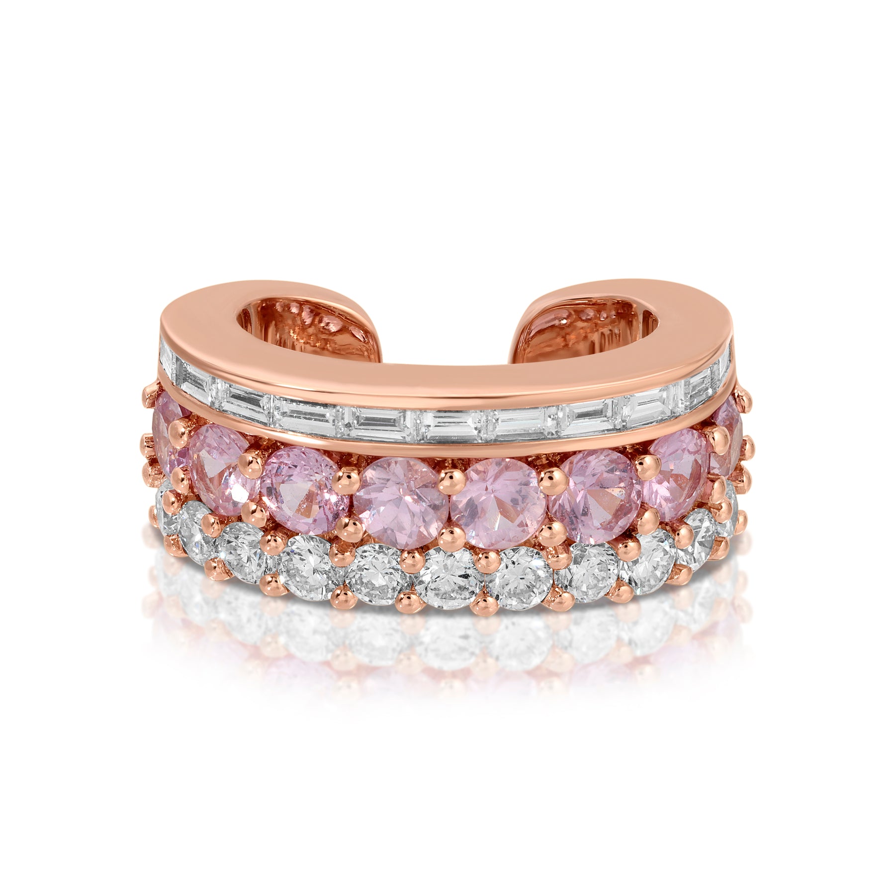 PINK SAPPHIRE LOLA EAR CUFF – Anita Ko